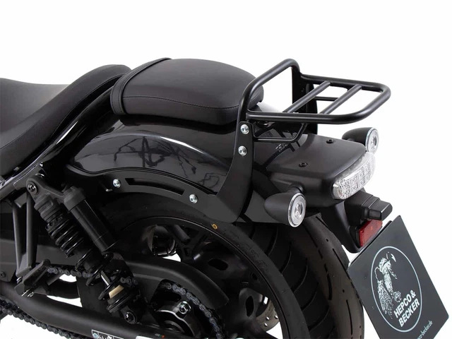 HONDA CMX 1100 Rebel Rear Rack Black By Hepco & Becker 2021- £249.58 ...