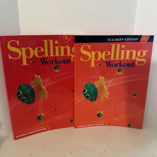 SPELLING WORKOUT A Level 1st Grade 1 MCP Modern Student & Teacher ...