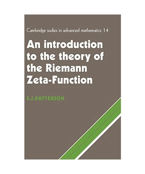 AN INTRODUCTION TO the Theory of the Riemann Zeta-Function, S. J. Patterson EUR 78,54 - PicClick FR