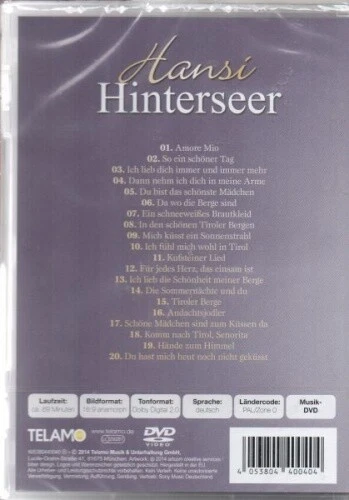 HANSI HINTERSEER - Das Beste zum Jubiläum - DVD - Neu / OVP EUR 18,99 - PicClick IT