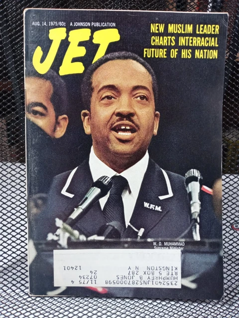 WARITH DEEN MUHAMMAD Nation Islam WD Muslim American JET Magazine ...