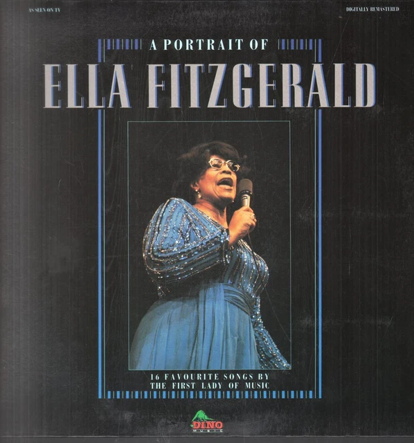 ELLA FITZGERALD A Portrait of Ella Fitzgerald LP vinyle Australie Dino ...