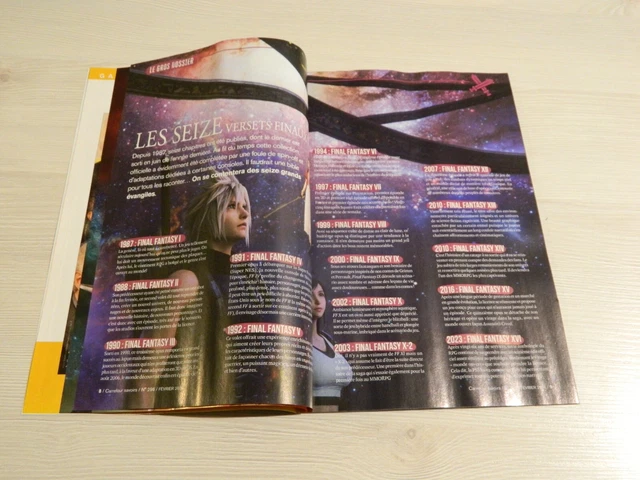 PHOTOS + DOSSIER collection FINAL FANTASY VII switch MARIO vs DONKEY ...