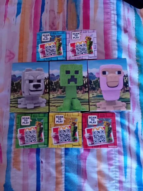 MC DONALD'S HAPPY Meal 2025 Minecraft Creeper - New In Box EUR 25,00 ...