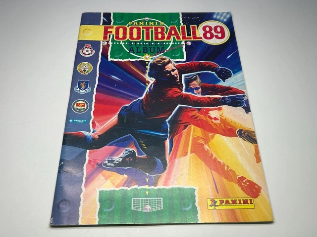 PANINI FOOTBALL 89 Empty Sticker Album 1989 VGC £19.99 - PicClick UK