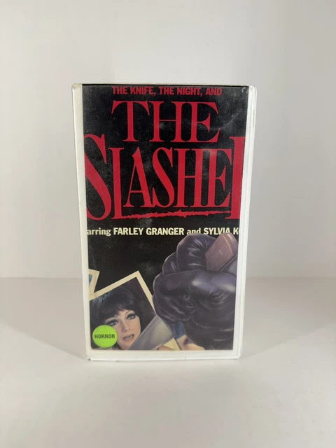 THE SLASHER ( VHS, 1972 ) Horror, Monterey Home Video. Farley Granger £14.39 - PicClick UK