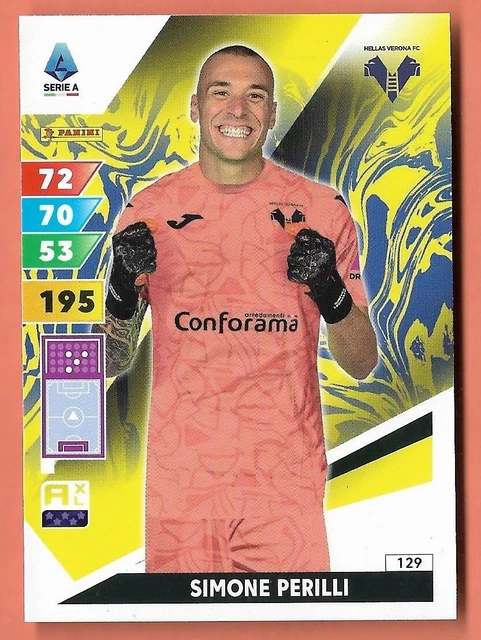 PANINI CALCIATORI ADRENALYN 2024-25 2025 CARD N.129 Simone Perilli ...