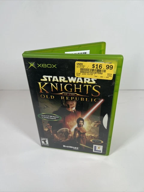 STAR WARS: KNIGHTS of the Old Republic (Microsoft Xbox, 2003) - TESTED ...