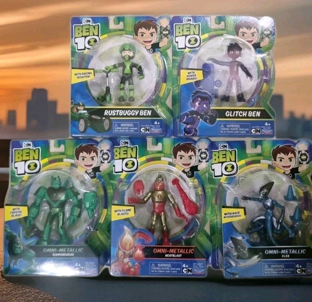 BEN TEN ACTION Figure Giochi Preziosi Playmates Cartoon Network Set 5 ...