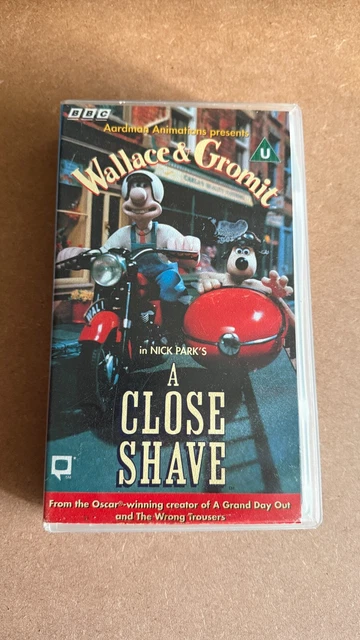 WALLACE & GROMIT: A Close Shave VHS £6.99 - PicClick UK