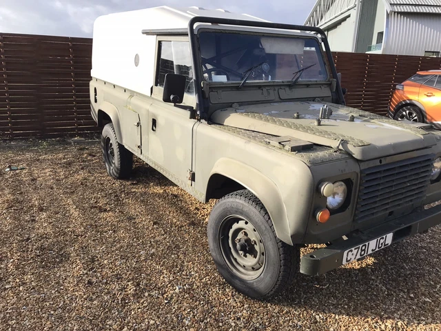 LAND ROVER 110 Ex MOD £4,250.00 - PicClick UK