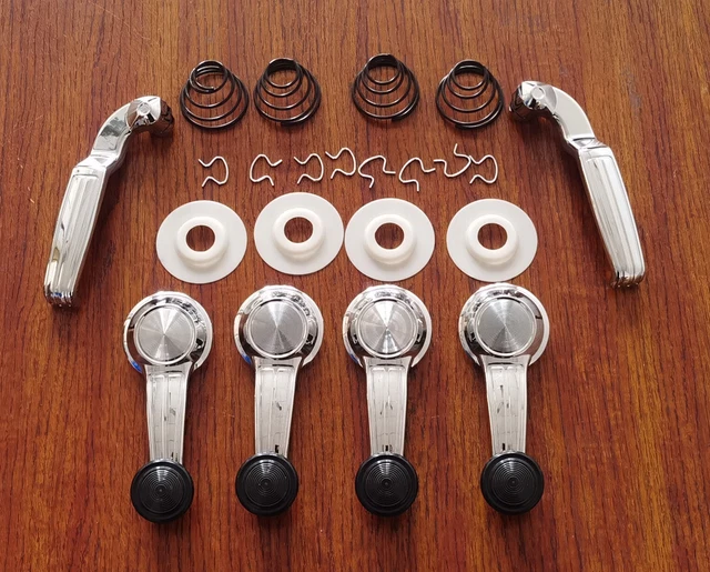 1967 68 69 Camaro Firebird Window Cranks Door Handles Springs Washers ...