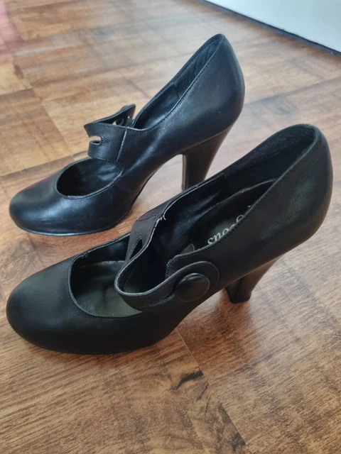 LADIES BLACK NEW Look Court Heels Size 5 £3.50 - PicClick UK
