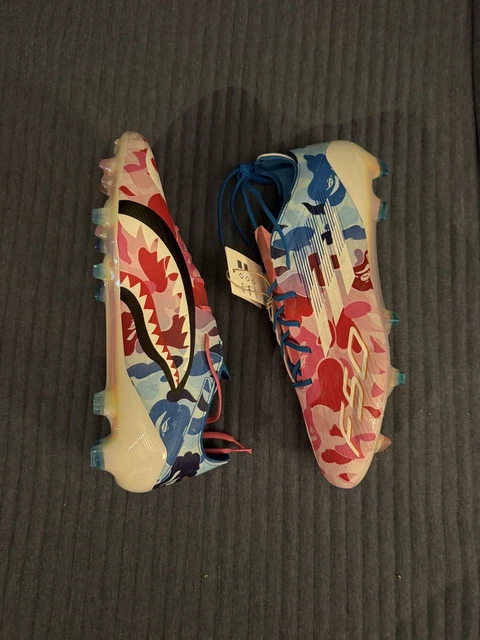 BAPE X ADIDAS F50 ELITE FG "ROSA" (2025) • TAGLIA 10,5M EUR 391,58 ...
