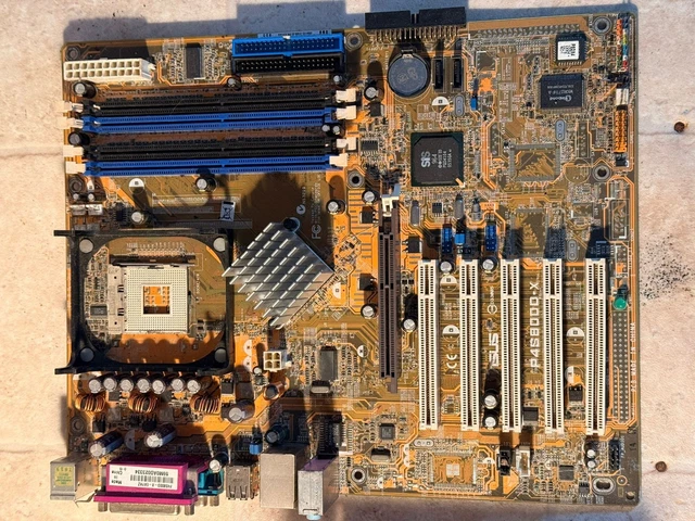 ASUS P4S800D-X SOCKET 478 Motherboard | For Parts / Not Working ...