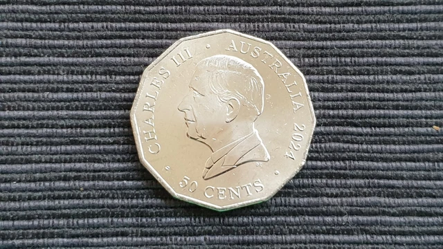 AUSTRALIA NAIDOC 50TH Anniversary 2024 50c Unc Coin from RAM bag King Charles $3.50 - PicClick AU