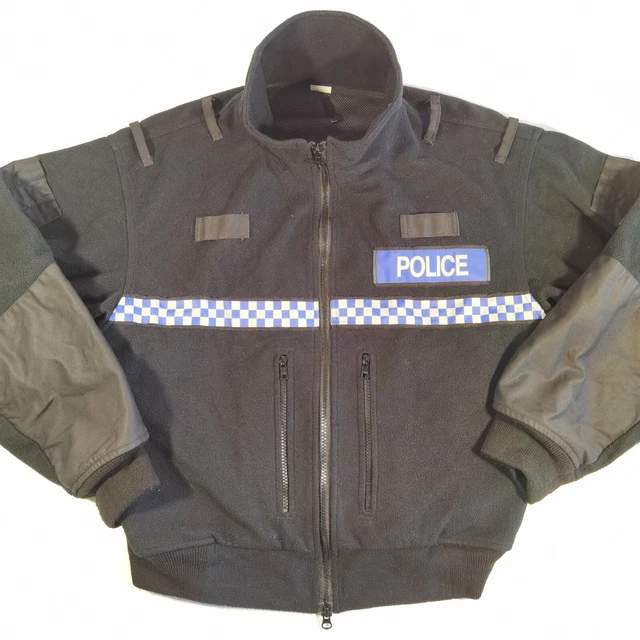 GENUINE EX BRITISH Police Fleece Jacket size Medium Tall model Tornado ...