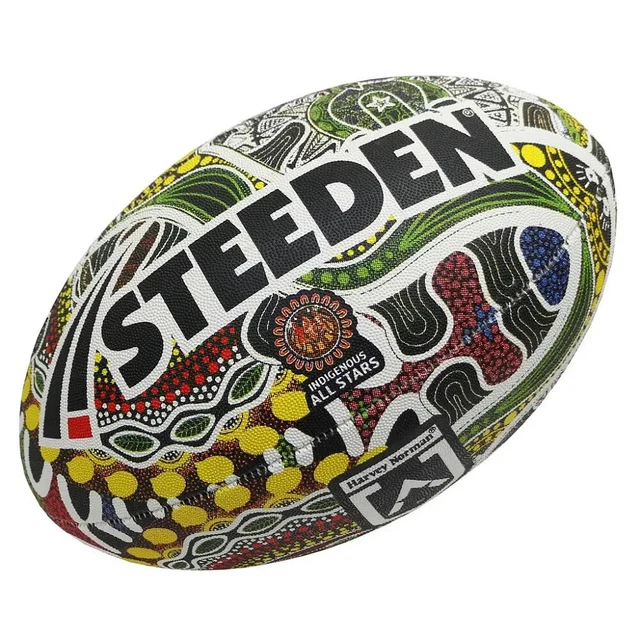 NRL 2024 SUPPORTER Football - Indigenous All Stars - Game Size Ball ...