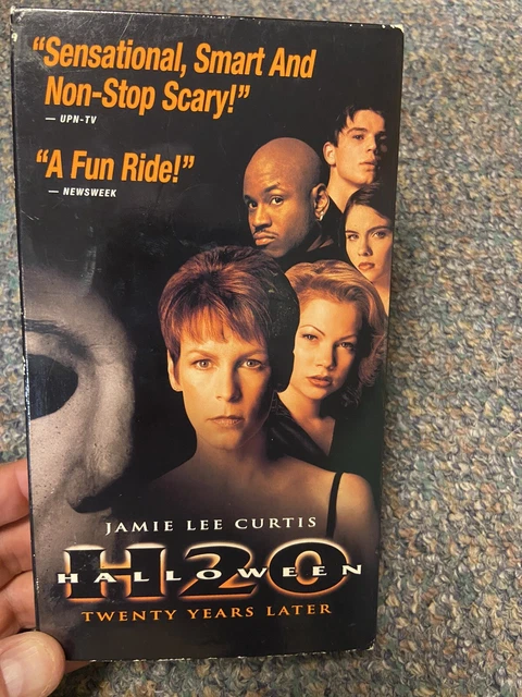 HALLOWEEN H20 TWENTY Years Later VHS Video Tape 1998 Horror Jamie Lee ...