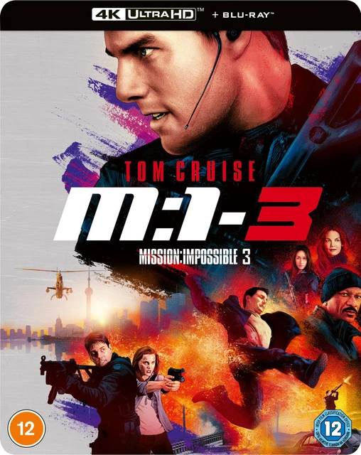 MISSION: IMPOSSIBLE 3 (4K UHD Blu-ray) Michelle Monaghan Bahar Soomekh ...