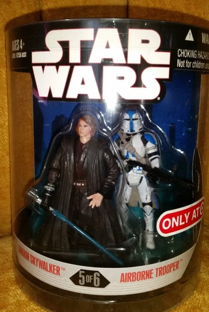 STAR WARS ORDER 66 Anakin Skywalker & Airborne Trooper Target Exclusive ...