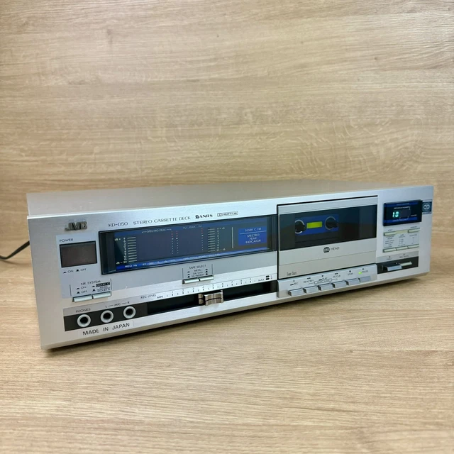 JVC KD-D50 STEREO Cassette Deck (Anrs, Dolby B-C Nr) Rare (See ...