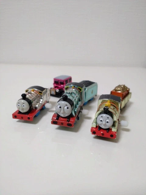 CAPSULE PLARAIL THOMAS Série Shiny Set Percy Gordon Edward Caroline EUR ...