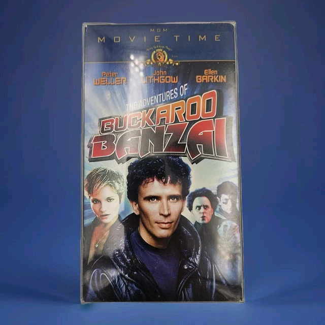 THE ADVENTURES OF Buckaroo Banzai VHS Movie Peter Weller John Lithgow Sci-Fi £5.57 - PicClick UK