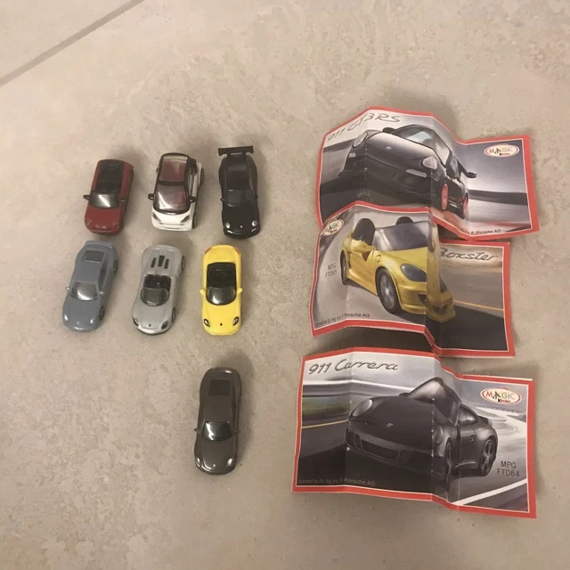 LOTTO 7 AUTO Kinder Sorpresa. Smart For Two, Mini Cooper, Porsche ...