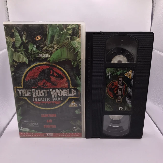 THE LOST WORLD Jurassic Park - Vhs Video £2.49 - PicClick UK