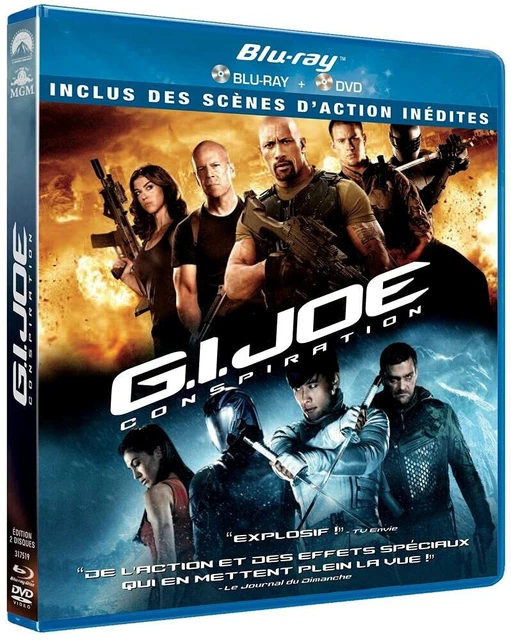 G.I. JOE 2 : conspiration (Blu-ray) Willis Bruce Tatum Channing Johnson ...