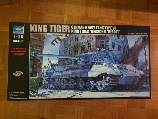 TRUMPETER 00906 1:16 King Tiger Limited Edition OVP EUR 300,00 ...