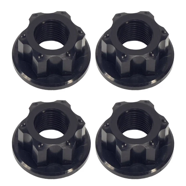 M10 BICYCLE FIXIE Track Wheel Nuts Set of Four for Secure Installation ...