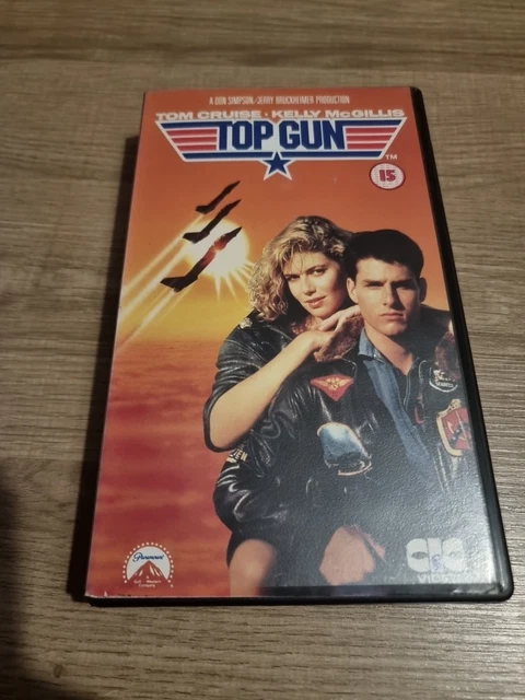 TOP GUN 1987 VHS Original Version, Tom Cruise £5.43 - PicClick UK