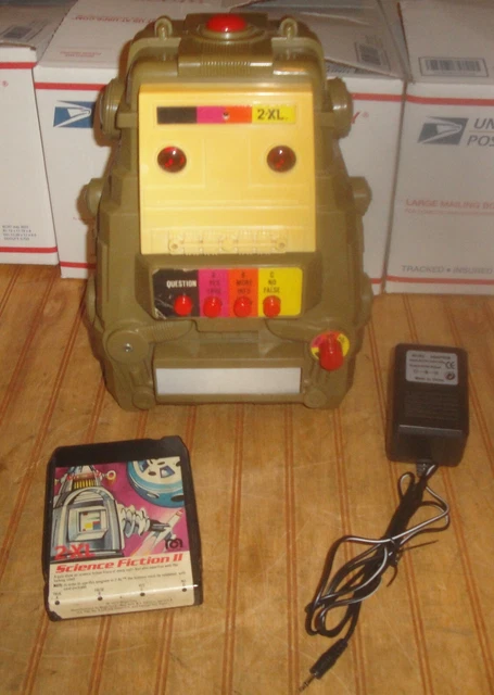1978 MEGO CORP 2-XL Talking Robot 8 Track Tape Player w/ Science ...