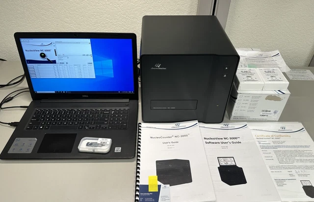 CHEMOMETEC NUCLEOCOUNTER NC-3000 Advanced image cytometer Cell Analyzer ...