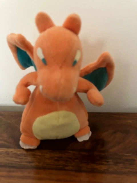 ORIGINAL POKEMON SMALL CHARIZARD BEANIE PLUSH SOFT TOY HASBRO Nintendo ...