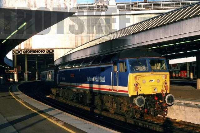 35MM COL SLIDE BR British Railways Diesel Loco Class 47 47708 1992 ...
