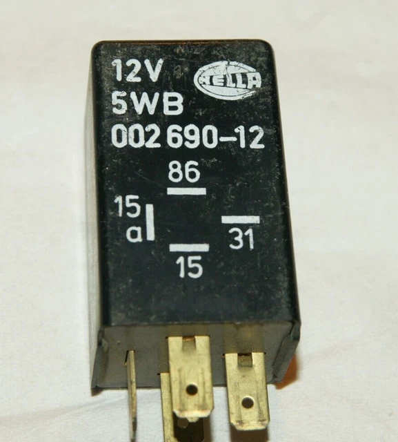 HELLA 12V 5WB 002 690-12 - Relais Steuergerät EUR 12,00 - PicClick DE