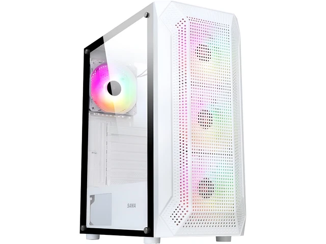 GAMING COMPUTER DESKTOP PC Custom Pre-Built Windows Tower AMD Ryzen ...