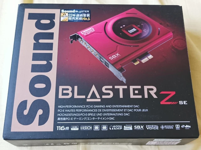 CREATIVE SOUND BLASTER Z SE Sound card New £90.00 - PicClick UK