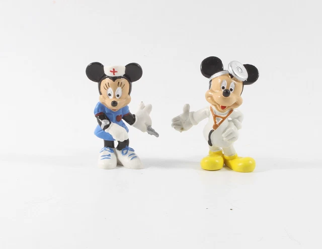 MICKY MAUS === 2 x Walt Disney Arzt & Krankenschwester Bully / Bullyland EUR 9,99 - PicClick DE