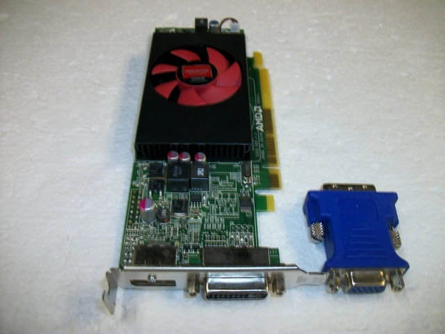 4K RESOLUTION AMD Radeon R5 240 1GB-1024MB DDR3 DVI VGA Graphics Video ...