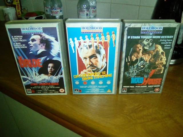 MADHOUSE + DR GOLDFOOT & THE BIKINI MACHINE ~ Vincent Price VIDEO's ...