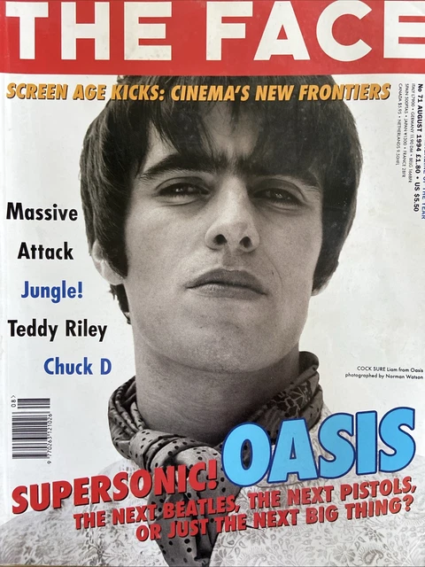 THE FACE MAGAZINE August 1994 Oasis Cover Feature £10.00 - PicClick UK