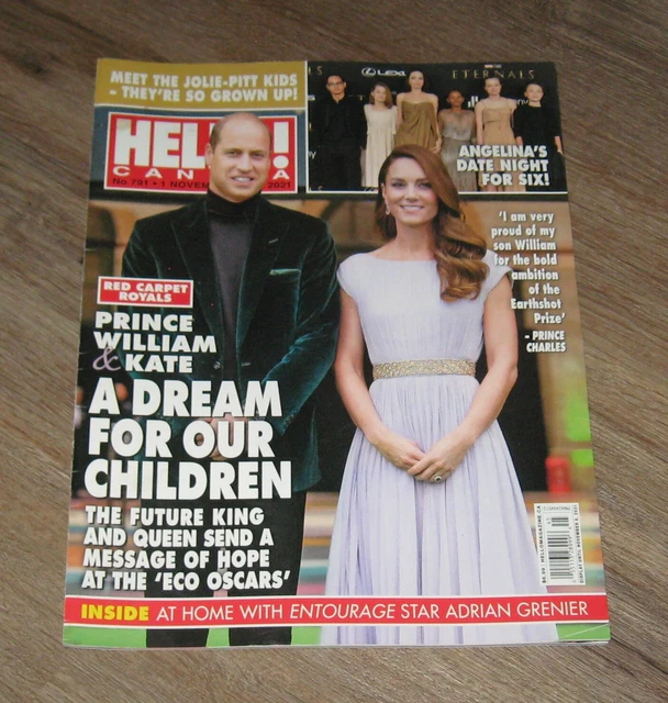 HELLO CANADA MAG Shiloh Jolie-Pitt KATE MIDDLETON Adrian Grenier ANYA Taylor-Joy EUR 25,73 ...