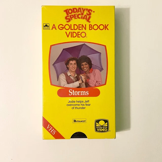 VINTAGE 1984 A Golden Book Video Storms VHS Todays Special $12.94 ...