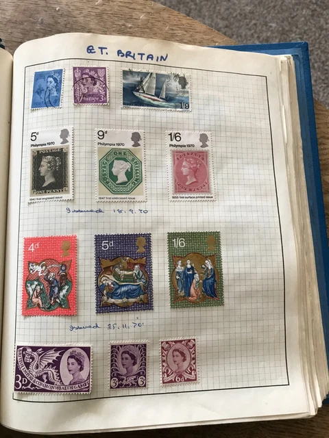 FRANCOBOLLI POSTALI MONDIALI in album francobolli Pelham in tutto il mondo EUR 1,16 - PicClick IT