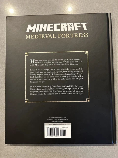 MINECRAFT: EXPLODED BUILDS: Medieval Fortress: An Official Mojang Book ...
