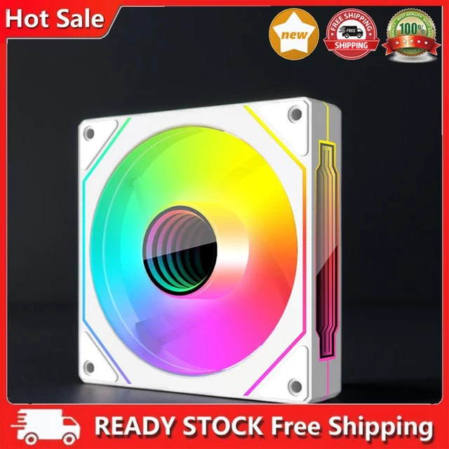 12CM ARGB 5V 3Pin 4 Pin PWM Computer Chassis Fan Durable for CPU Cooler ...
